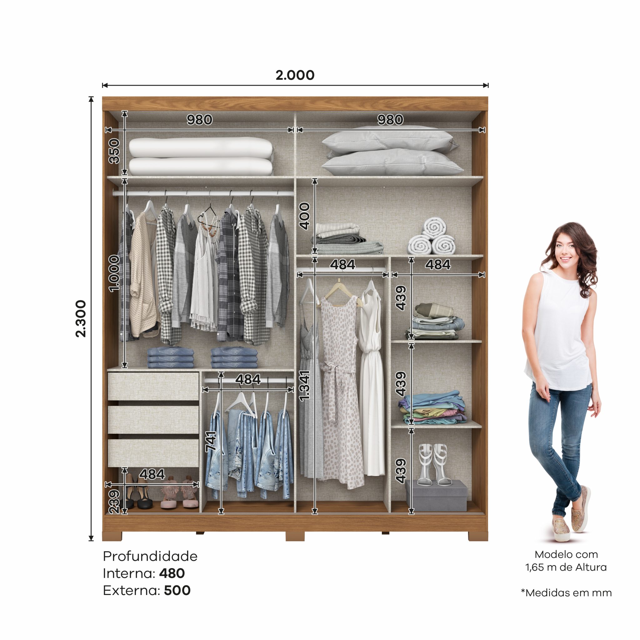 Guia completo para escolher o guarda-roupa ideal
